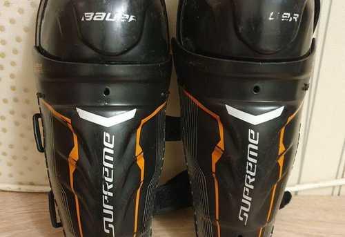 Щитки хоккейные bauer 8/20см