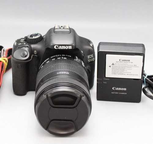 Canon EOS 550D kit 18-135 IS (24500 к)