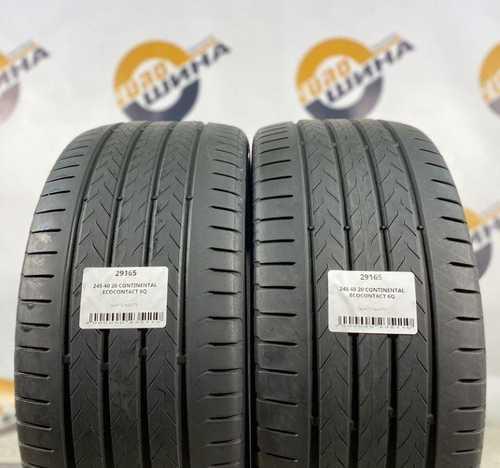 Continental EcoContact 6Q 245/40 R20 98Y