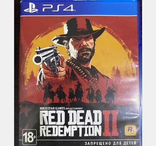 Игра Red dead redemption 2 для ps4