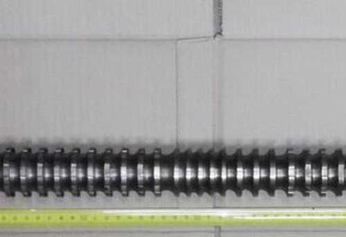 Протяжка шлицевая Ф 46 мм зуб 8 мм Z 8 шт L 1118 м
