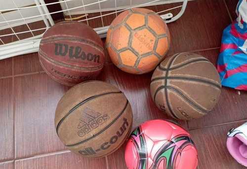 Футбольные и Баскетбольные мячи