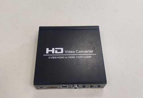 Hd конвертер cvbs/hdmi HD сплитер dr.hd