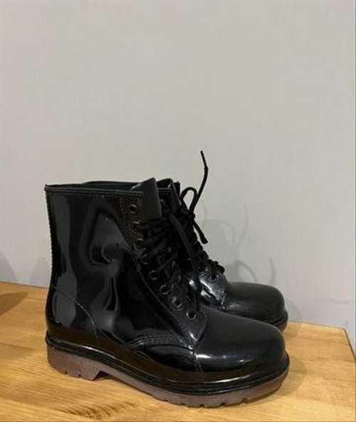 Резиновые сапоги под dr Martens