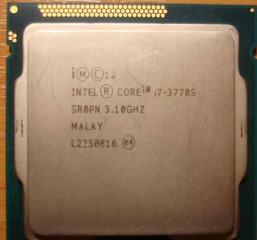 Процессор Intel Core i7-3770S