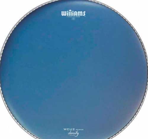 WCU2-10MIL-18 Density Blue Series Пластик для бас-барабана 18", с покрытием, синий, Williams