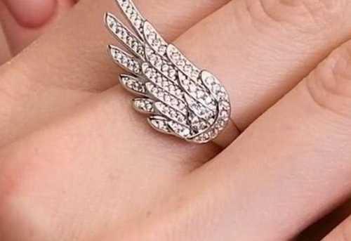 Серебряное кольцо соколов крыло