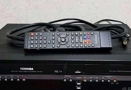 Новый DVD/VHS/HDD рекордер Toshiba оцифровка hdmi