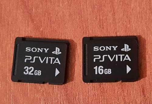 Ps Vita Карта памяти 32Gb и 16 Gb - Sony