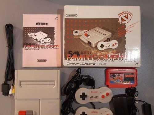 Dendy Nintendo AV Famicom оригинал jap в коробке