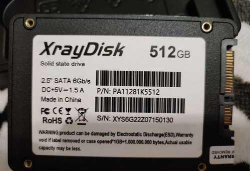 Жесткий диск ssd 512 gb