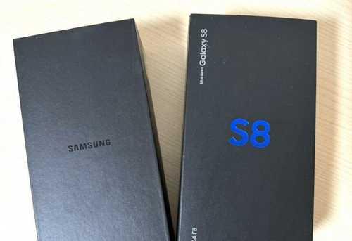 Коробка от Samsung galaxy s 8