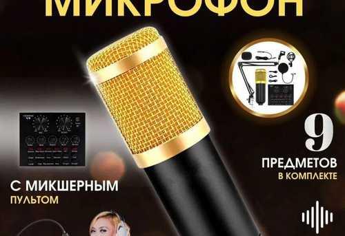 Микрофон BM-800 профессиональный с звуковой картой