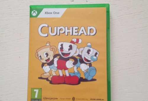 Игра Cup head диск на Xbox One в комплекте DLC