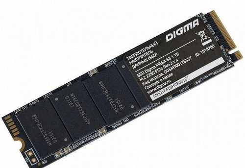 Жесткий диск SSD M.2 Digma Mega S3 1Tb (dgsm3001TS