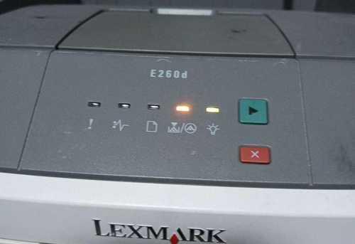 Принтер lexmark 260d