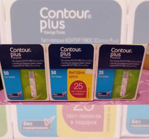 Тест полоски contour plus