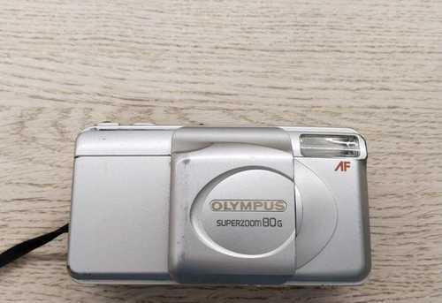Плёночный фотоаппарат Olympus superzoom 80G