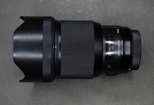 Sigma 85mm f/1.4 ART (Canon) обмен