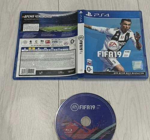 Диск на PS4 PS5 FIFA 19 в идеале