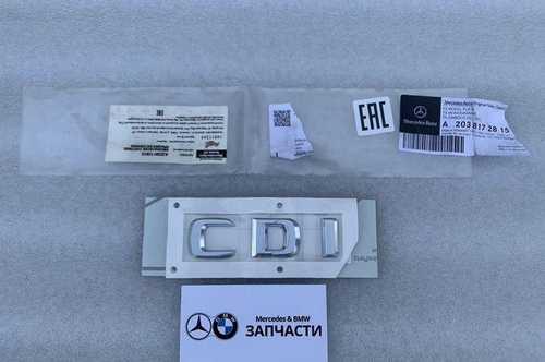 Эмблема крышки багажника Mercedes CDI A2038172815