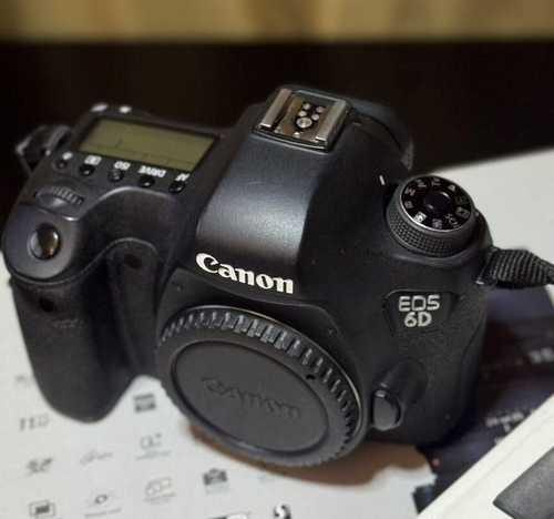 Canon EOS 6d body 20965 кадров