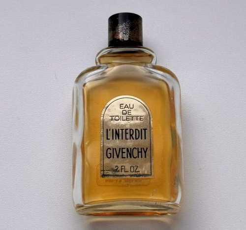 Givenchy L'Interdit edt 60 мл винтаж б/у