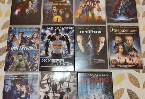 DVD диски фильмы лицензия. Марвел