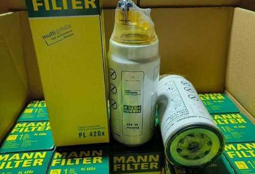 Фильтр топливный сепаратора mann PL420