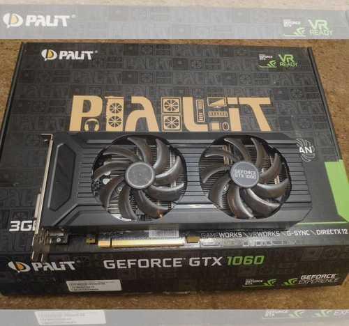 Видеокарта Geforce GTX 1060 Dual