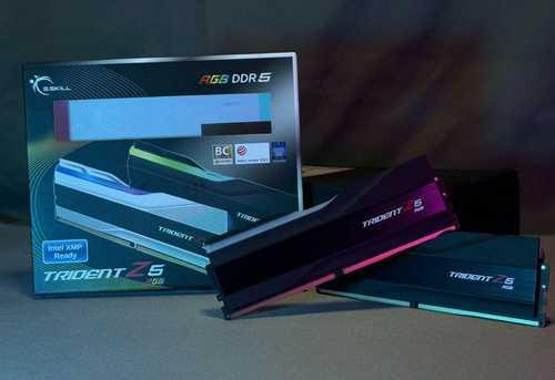 Озу DDR5 2x16Gb 6000 G.Skill Trident Z5 RGB