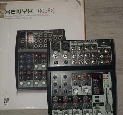 Микшерный пульт behringer xenyx1002fx