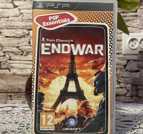 Диск PSP Tom Clancy’s EndWar