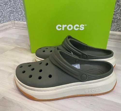 Сабо crocs на платформе