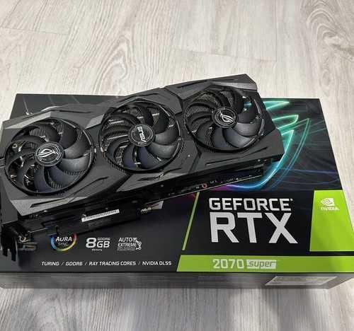 Видеокарта Asus Strix GeForce RTX 2070 Super