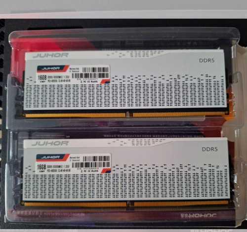 Оперативная память DDR5 32Гб (2x16gb) 6000Mhz Juho