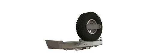 Бампер силовой Land Cruiser 100 STC-TLC100-BR-W-С1
