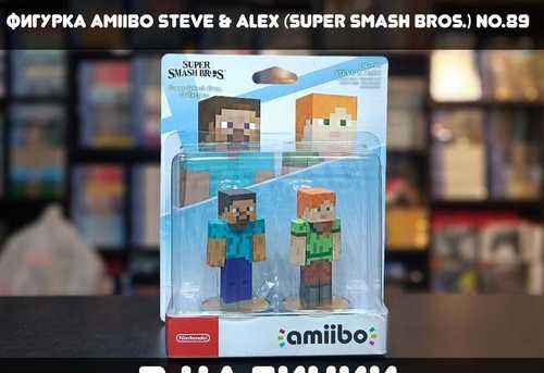 Amiibo Steve & Alex (Super Smash Bros.) No.89