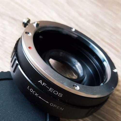 Переходник Sony AF/MA - Canon EOS