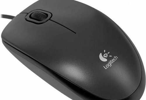 Мышь проводная Logitech M90 910-001970 черная