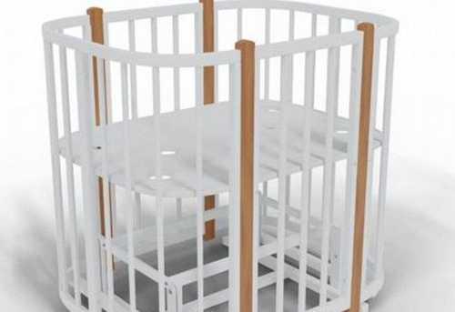 Nuvola Lux 5в1 кровать детская