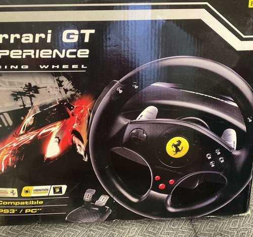 Руль с педалями Thrustmaster Ferrari GT experience