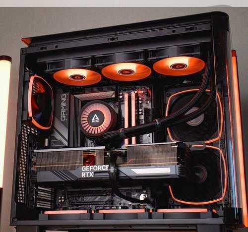 Игровой ПК, Ryzen 7 7800X3D, GeForce RTX 4080 SUPER, RAM 48 ГБ