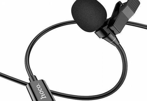 Мультимедийный микрофон петличный Hoco L14