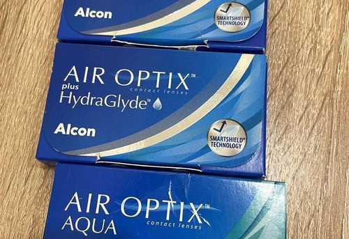 Контактные линзы Air Optix месячные
