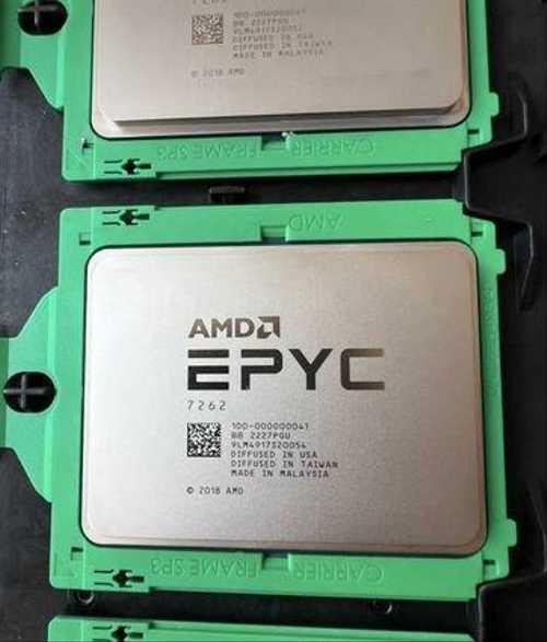 Процессор AMD epyc 7262 8 core 3.2-3.4GHz 128MB