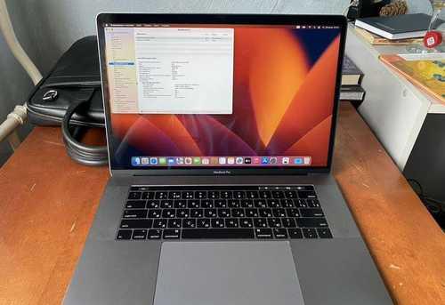 Macbook Pro 15 2018 i9 32gb