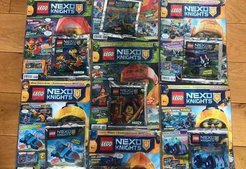 Lego Nexo knights журналы 7шт