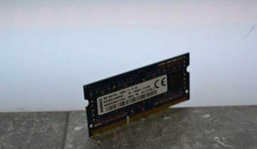 Озу для ноутбука Kingston ACR16D3LS1kbgr DDR3L 4Gb