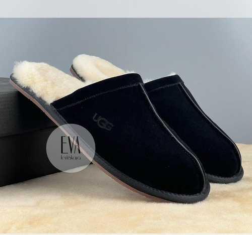 Тапочки мужские Ugg Mens Scuff Slipper Black